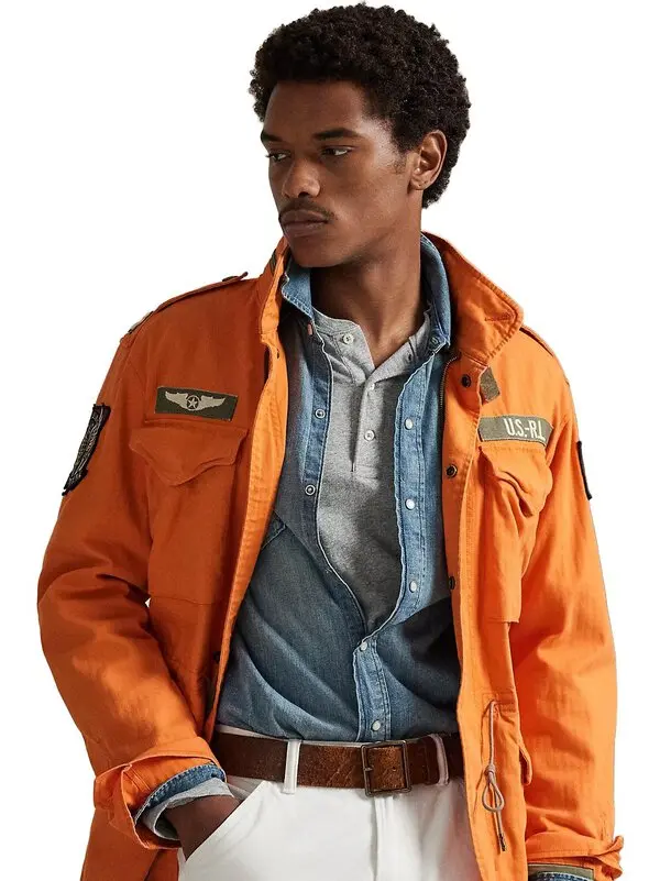 Ralph Lauren The Iconic Field Jacket - Coastal Orange