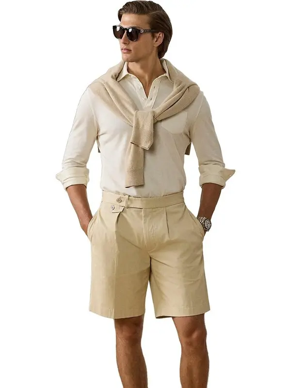 Ralph Lauren Hand-tailored Stretch Chino Short - Classic Stone