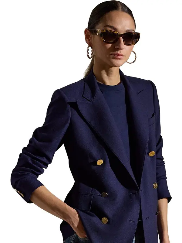 Ralph Lauren Camden Cashmere Jacket - Navy