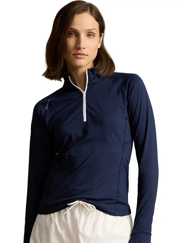 Ralph Lauren Performance Quarter-zip Pullover - Refined Navy