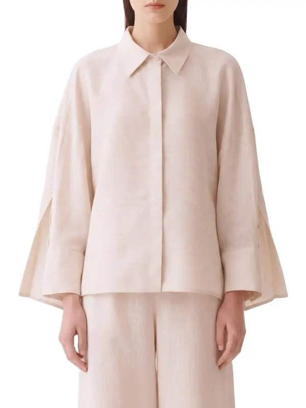 Fabiana Filippi Classic Collar Shirt - Natural