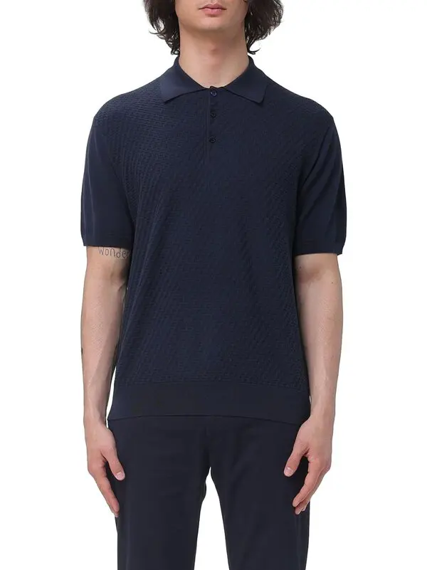 Canali Polo Shirt - Blue