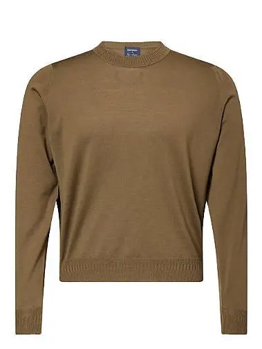 John Smedley X Bill Nighy Crew-neck Merino Wool Jumper - Rewilding Green