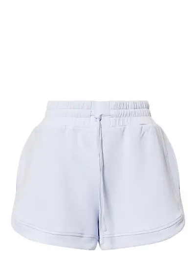 Varley Ollie High-rise Stretch-jersey Shorts - Xenon Blue