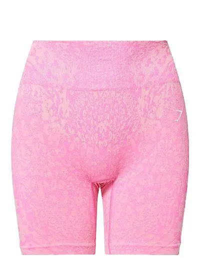 GYMSHARK Adapt Animal X Whitney Shorts - Gs Elctrc Pnk/srbet Yllw