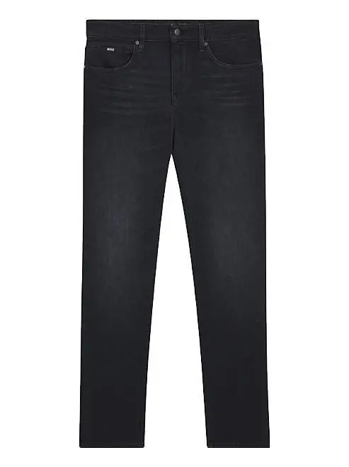 BOSS Delaware Slim-fit Jeans - Charcoal