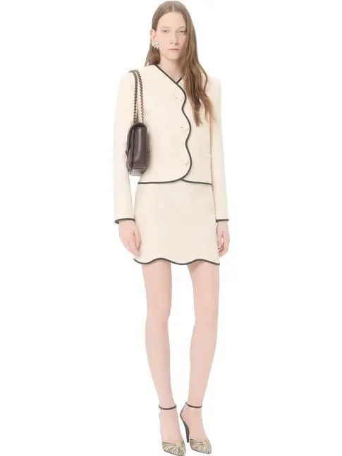 Valentino Garavani Crepe Couture Jacket - Black