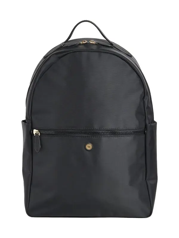 Harrods Nylon Backpack - Black