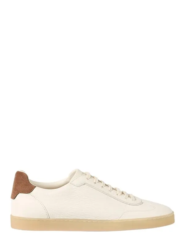 Brunello Cucinelli Deerskin Low-top Sneakers - Yellow