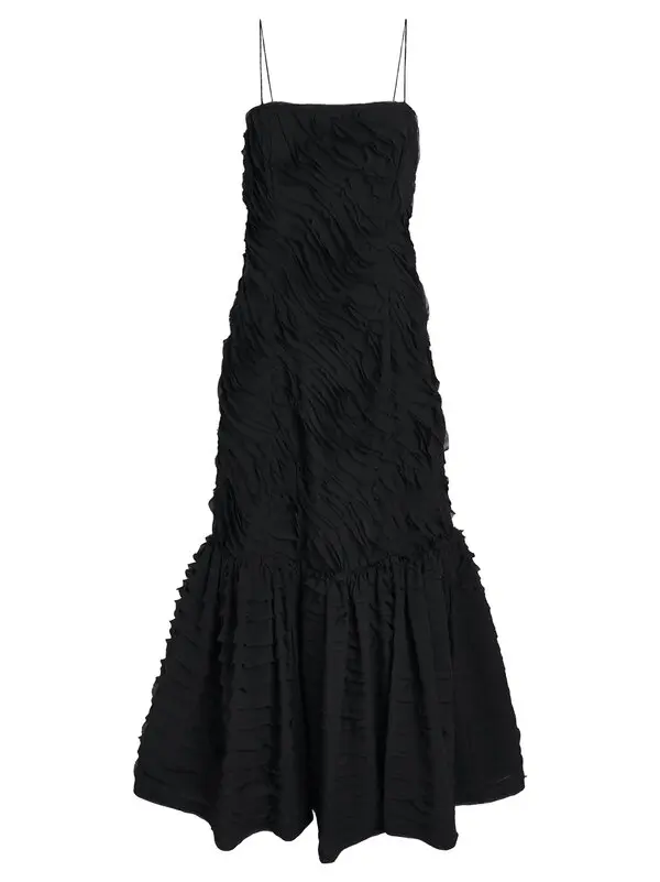 Ulla Johnson Augustina Maxi Dress - Black