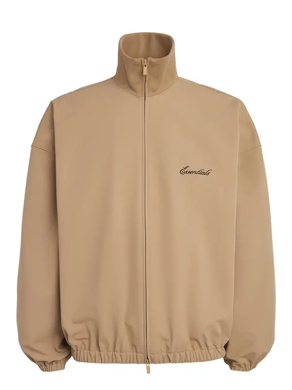 Fear Of God Signature Track Jacket - Beige