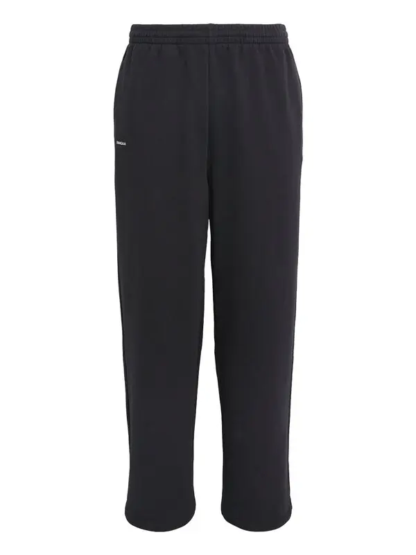PANGAIA Organic Cotton 365 Straight Sweatpants - Black