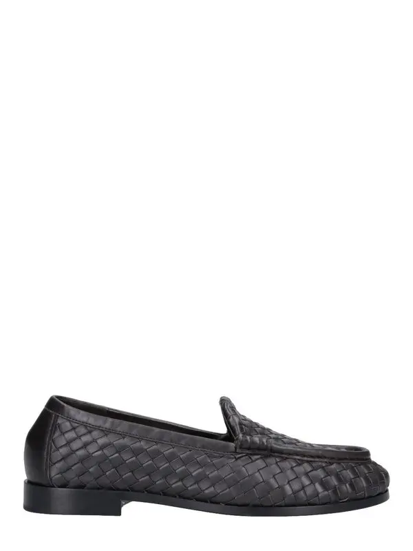 Bottega Veneta Silenzio Loafers - Brown