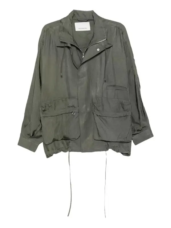 THE FRANKIE SHOP Breya Fluid Jacket - Green