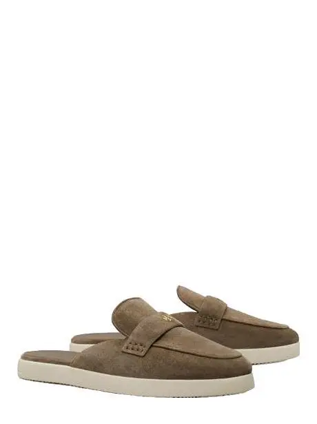 Tory Burch T Monogram Sport Mule - Toasted Sesame