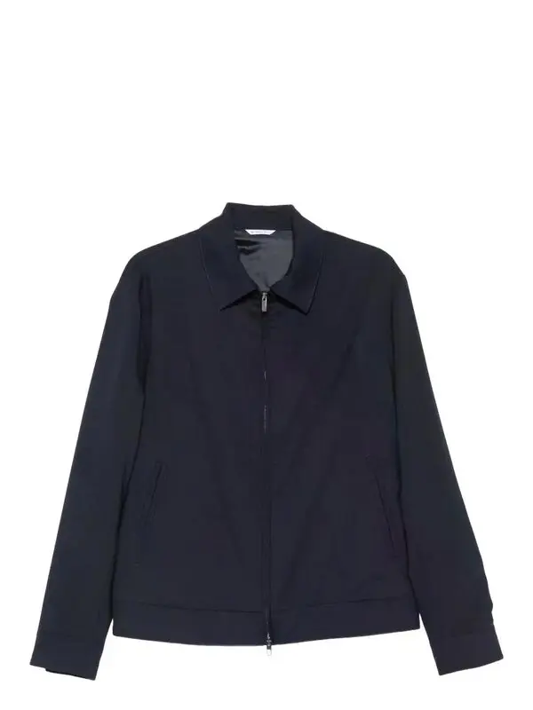 MANUEL RITZ Zip-up Jacket - Blue