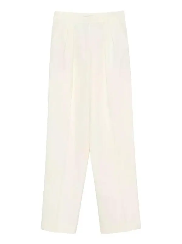 MANUEL RITZ Pleated-detail Trousers - Neutrals