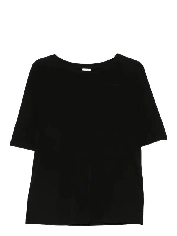 Max Mara Mirto Short-sleeve Top - Black