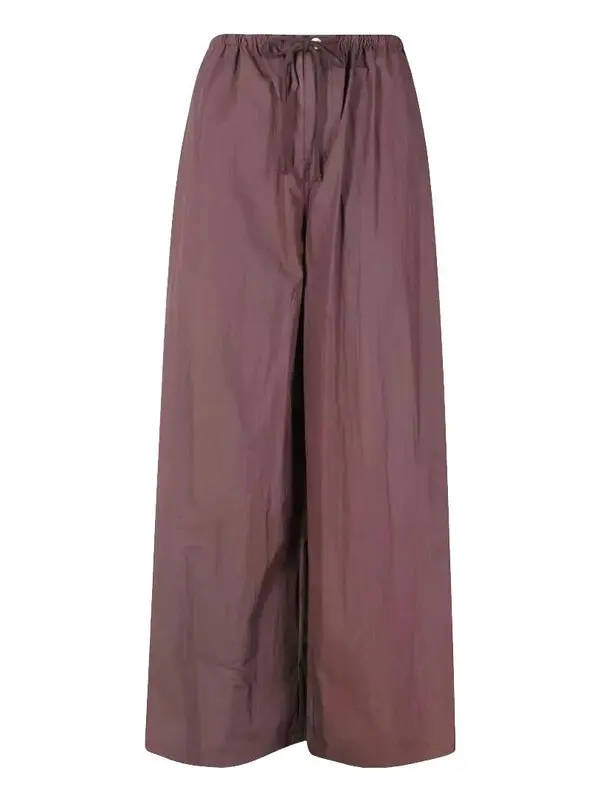 ISABELLE BLANCHE Drawstring-waist Pants - Purple