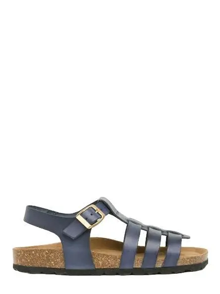 CELTIC & CO. Strappy Gladiator Sandals - Navy