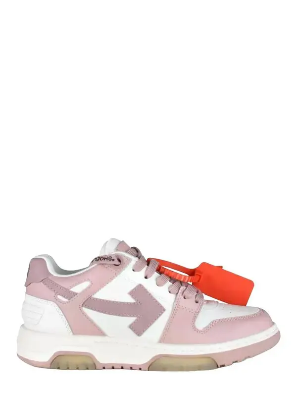 Off-White Out Of Office Two Tone Sneakers - Pink
