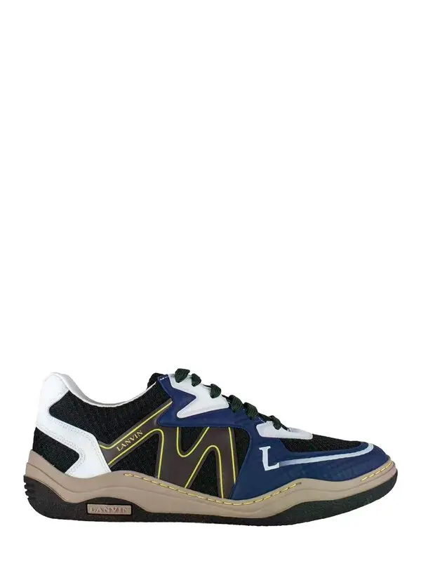 LANVIN Logo Insert Sneakers - Black