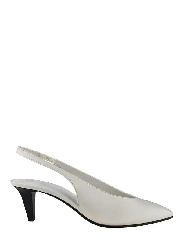 Loro Piana Slingback Pointed Toe Pumps - Neutrals