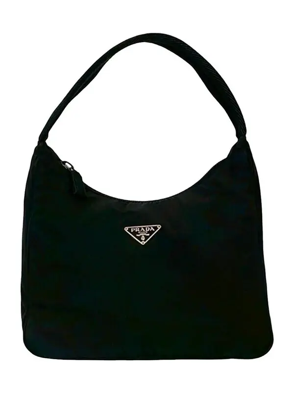 Prada 2000-2013 Mini Tessuto Sport Shoulder Bag - Black