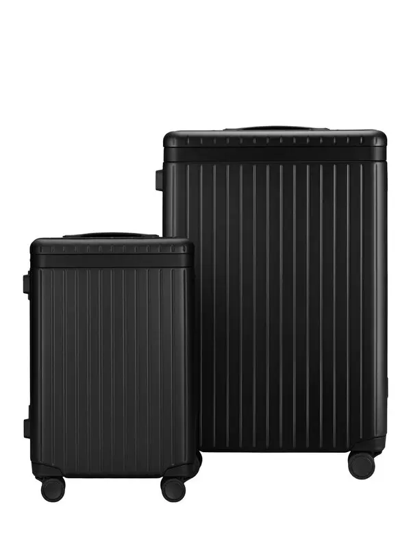 CARL FRIEDRIK Luggage Set - Black / Black