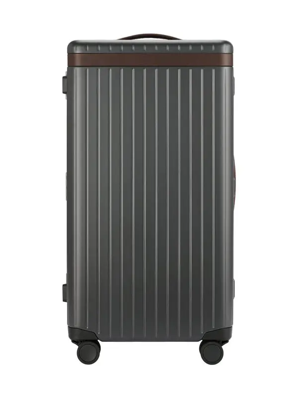 CARL FRIEDRIK Rolling Trunk - Grey / Chocolate