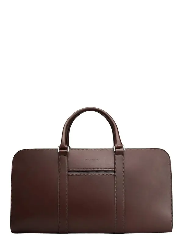 CARL FRIEDRIK Palissy Weekend Bag - Chocolate