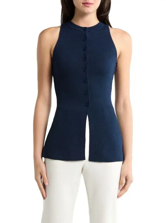 ALIGNE Daphne Sweater Vest - Navy