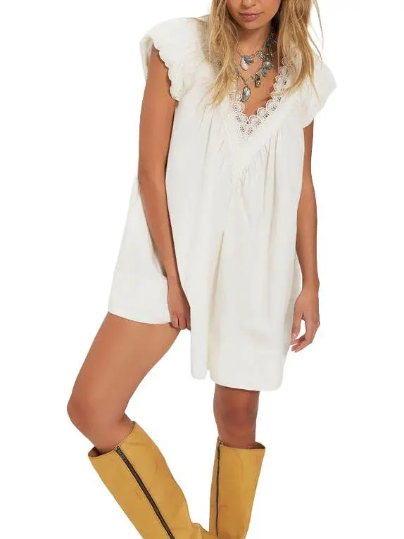 Free People Sundazed Mini Dress - Sugar Swizzle