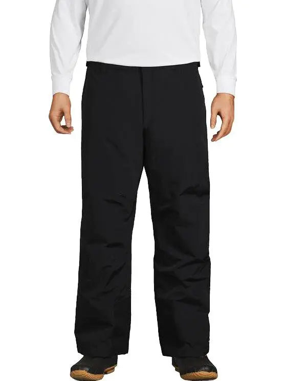 LANDS' END Squall Waterproof Insulated Snow Pants - Black