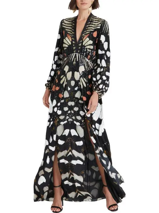 TEMPERLEY LONDON Emperor Gown - Black