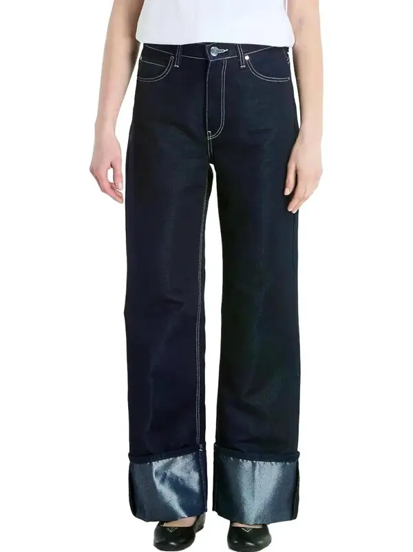 Guess Turn-up Cuff Jeans - Blue