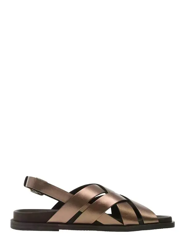 Geox Adelash Crossover-strap Sandals - Brown
