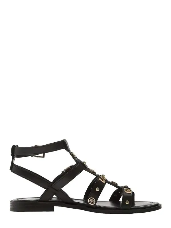 Guess Yazza Flat Sandals - Black
