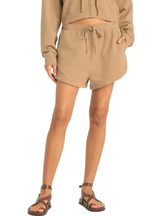 Vitamin A® Cotton Drawstring Shorts - Latte