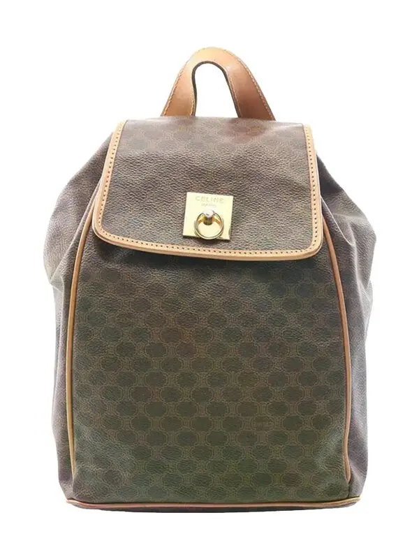 Celine 20th Century Macadam Backpack - Brown