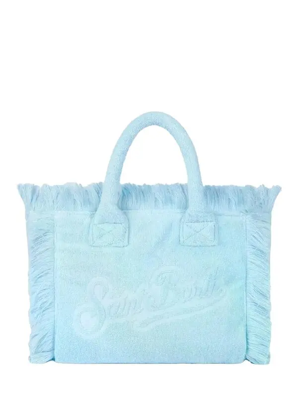 MC2 SAINT BARTH Terry-cloth Tote Bag - Blue
