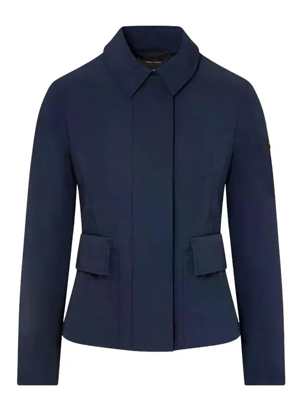 Peuterey Xila Quilted-panel Flap-pocket Jacket - Blue