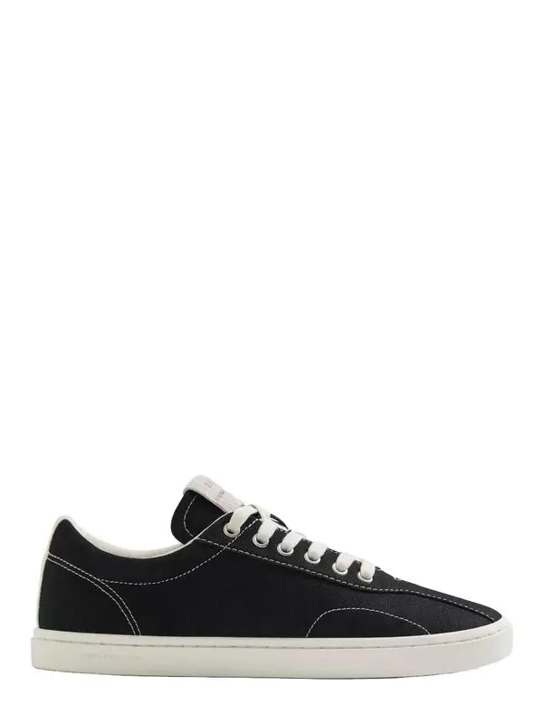 S.W.C STEPNEY WORKERS CLUB Surma Canvas Sneakers - Black