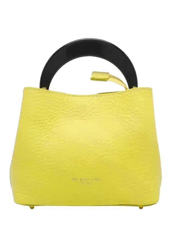 MY BEST BAG FIRENZE Leather Tote Bag - Yellow