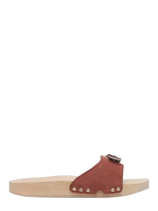 DR. SCHOLL'S SHOES Pescura Suede Sandals - Brown