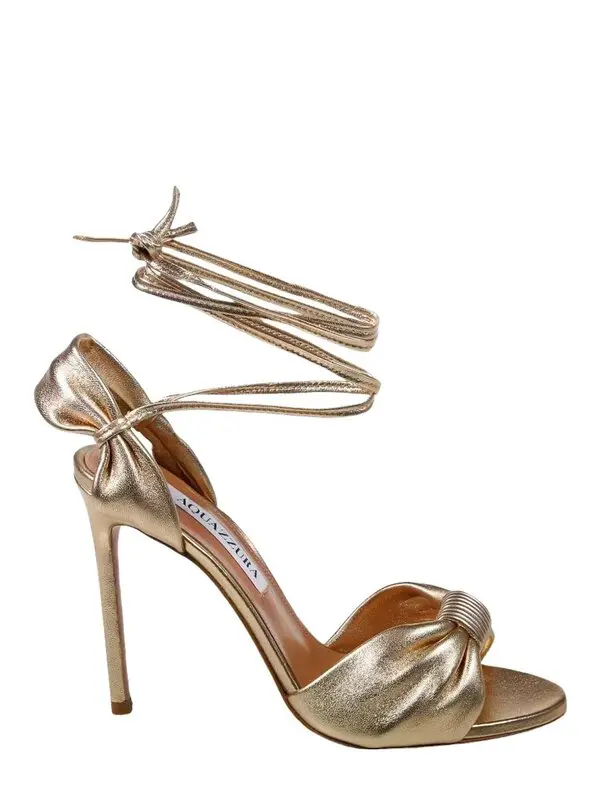 AQUAZZURA Carina Strappy Sandals - Gold