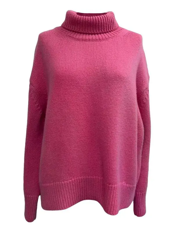 Celine 2010s Cashmere Turtleneck Sweater - Pink