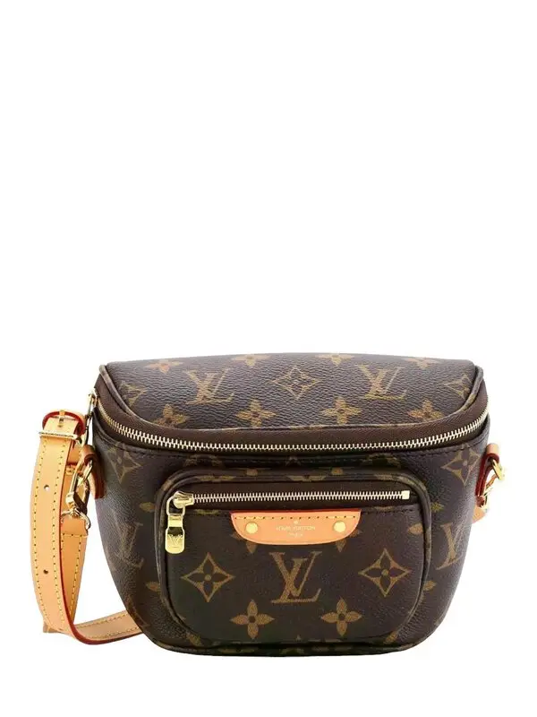 LOUIS VUITTON Bum Bag Monogram Canvas Mini - Brown