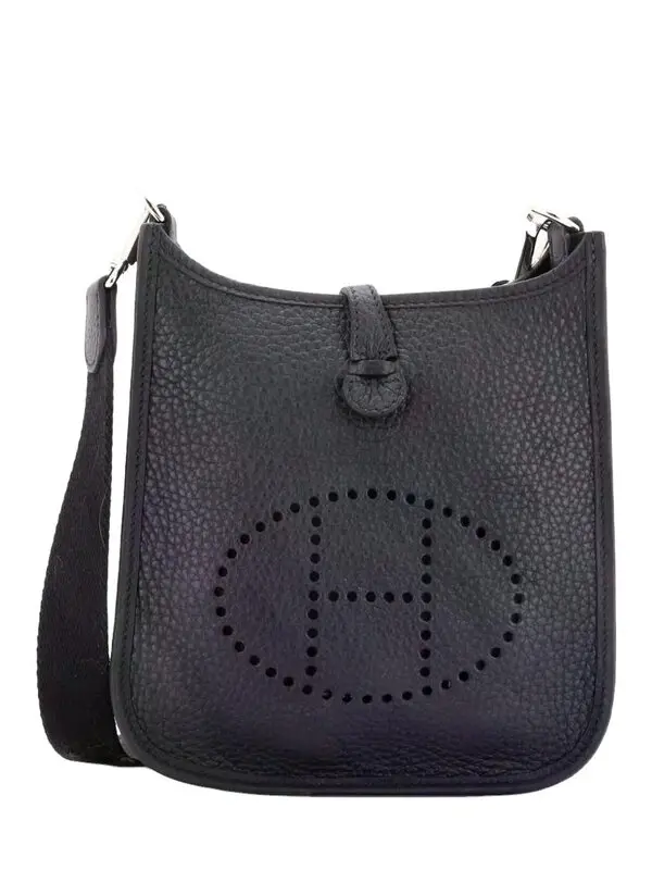Hermès Evelyne Tpm Crossbody Bag Clemence Gen Iii - Black