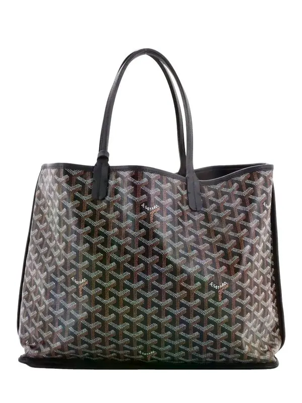 Goyard Anjou Reversible Coated Canvas Pm Tote Bag - Black